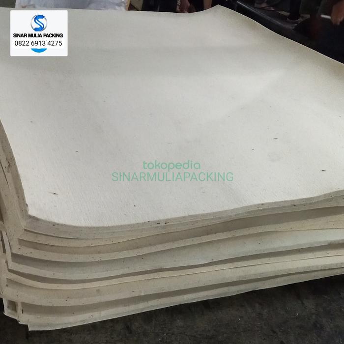 Jual Vilt wool Sheet / Laken wool Lembaran 10 mm 1000 mm x 1000mm ...