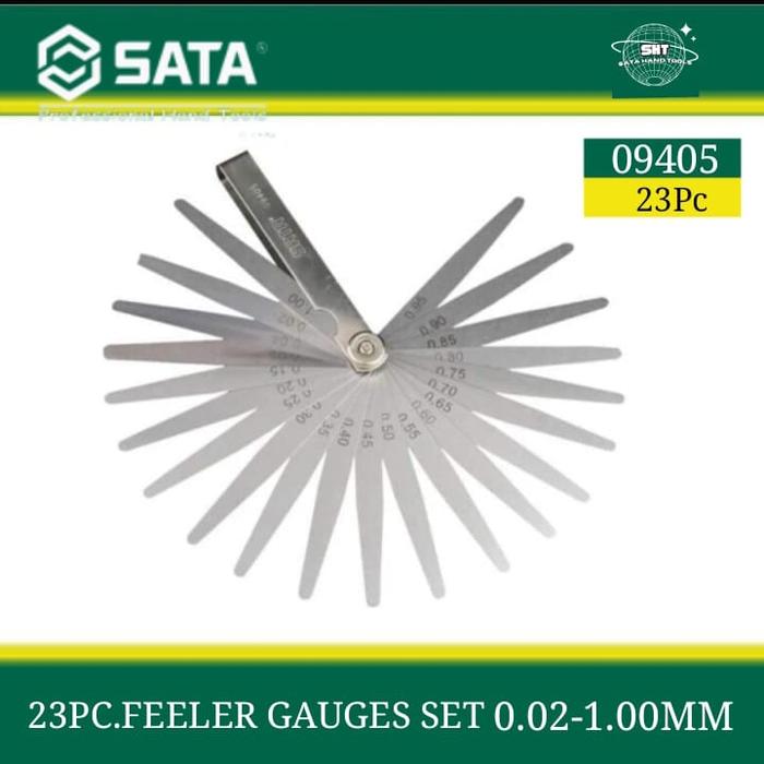 Jual SATA Feeler Gauge Fuller Gauge alat Pengukur Setelan Klep 09405 ...