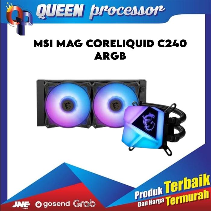 Jual MSI MAG CORELIQUID C240 ARGB - LIQUID CPU COOLER - Jakarta Pusat ...