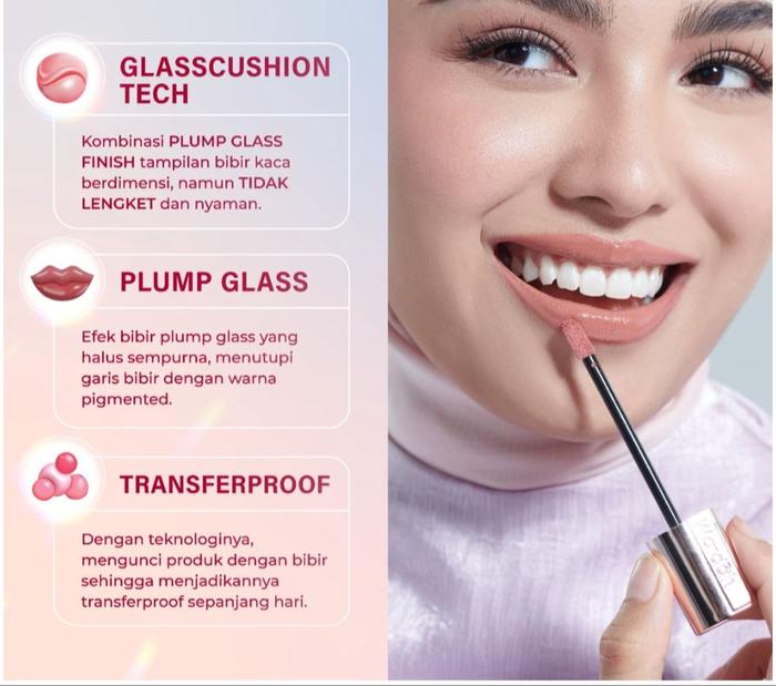 Jual Wardah Glasting Liquid Lip 3.5 Gr - 04-rosewod Rad Di Seller Yama ...