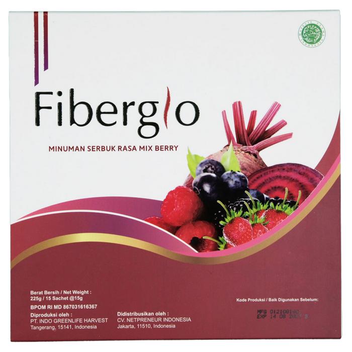 Jual Minuman Fiber Fiberglo Formula Tri Action - Fiber Penahan Lapar 1 ...