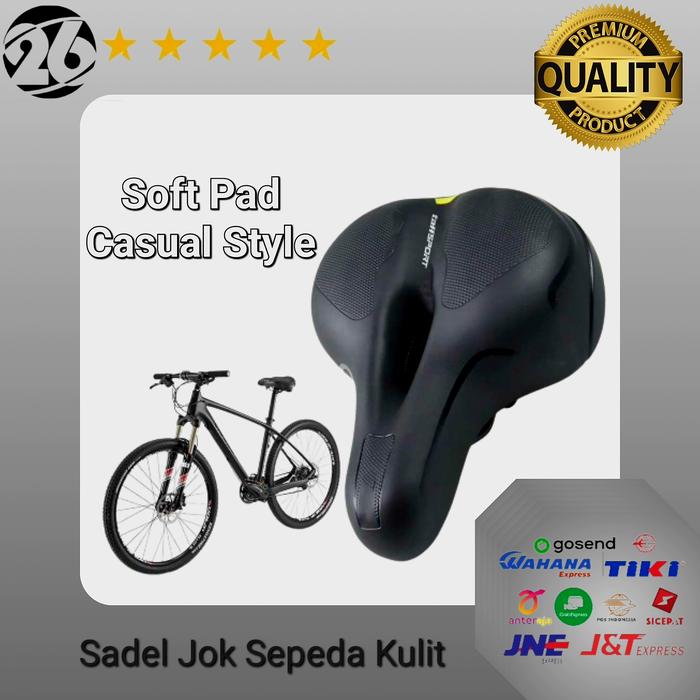 Jual Sadel Sepeda Super Empuk Kursi Jok MTB Universal Saddle Handle ...