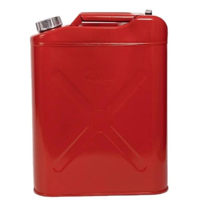 Jual jerigen 10l jerry can 10 liter besi tempat genset bbm bensin solar ...