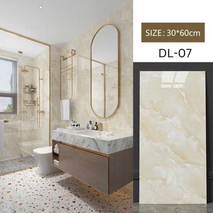 Promo Wallpaper Dinding Vinyl Marble 30 x 60cm Stiker Dinding Marmer ...