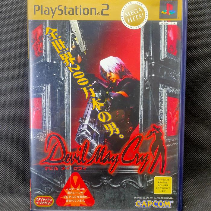 Jual Devil May Cry DMC II reg jp PS2 original game 2 kaset playstation ...