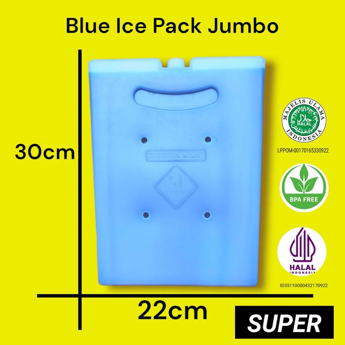 Jual Ice Pack 22ã—30 Jumbo Besar Blue Ice Gel Pack Kotak Thermafreeze ...