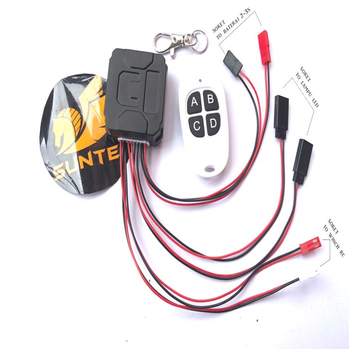 Jual Winch rc module +remot dan control led rc 2c - Kota Semarang ...