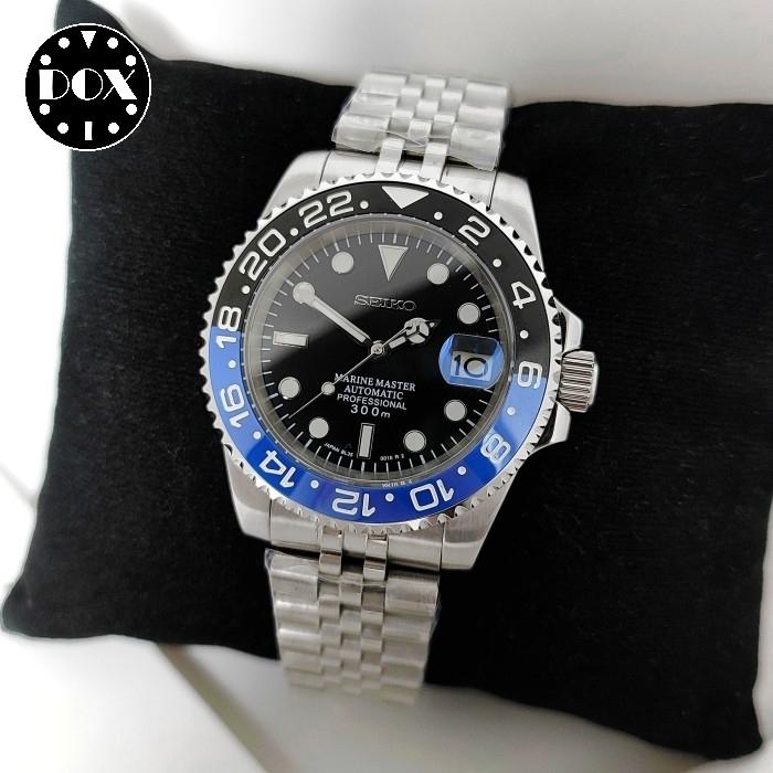 Promo Mod Seiko Batman NH35 Automatic 40mm Submariner Sapphire GMT Bezel - Kota Bekasi - DOX MOD ...