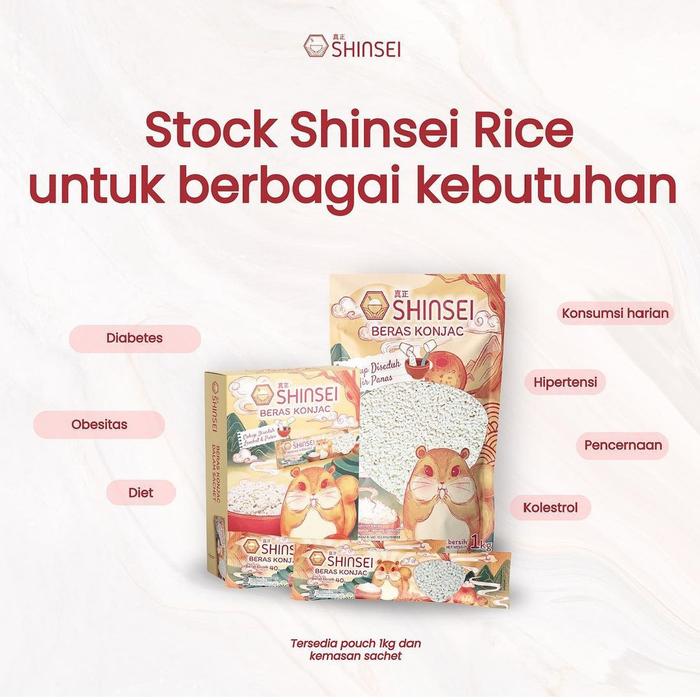 Promo SHINSEI BERAS PORANG 240GR isi 6pcs - Kota Depok - IDNP@STORE ...