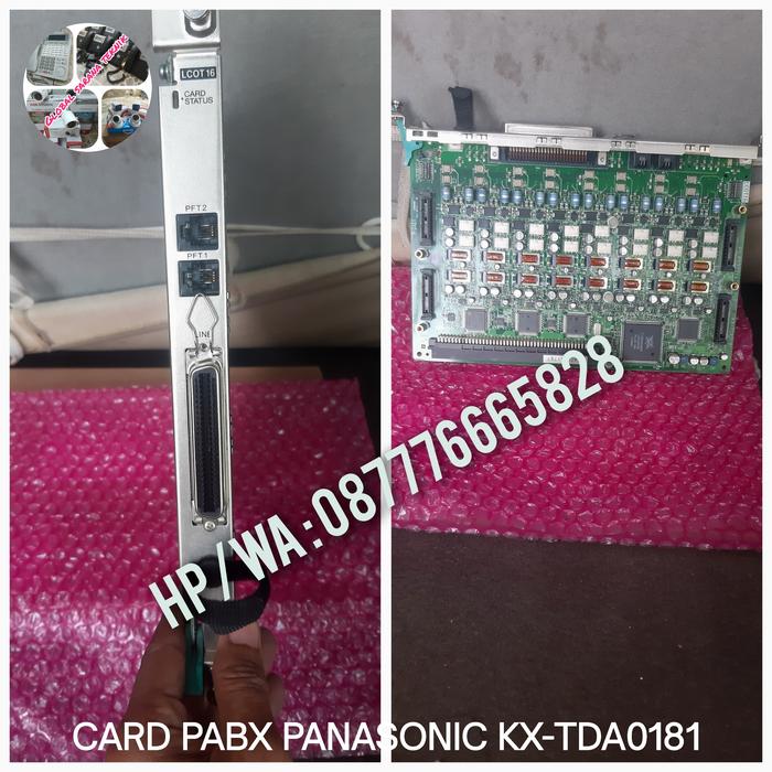 Jual card pabx kx-tda 0181 - Kota Depok - global sarana teknik | Tokopedia