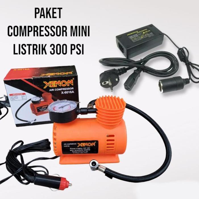 Jual Best compressor Mini Listrik 300 psi xenon , kompresor mini cat ...
