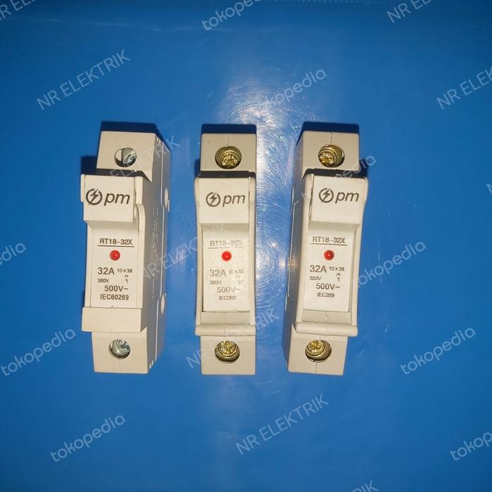 Jual FUSE HOLDER RT18-32X 32A 10x38 500V merk PM - Kab. Bogor - NR ELEKTRIK | Tokopedia