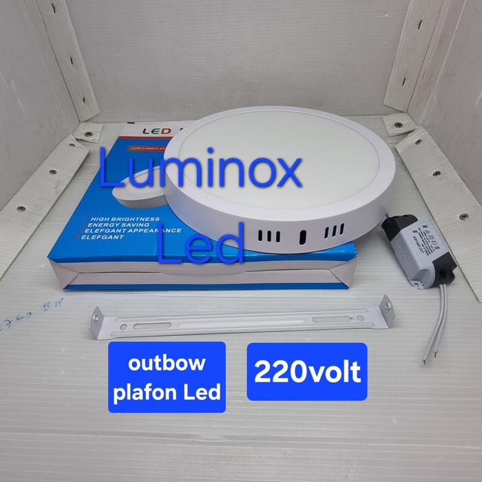 Jual lampu plafon led bulat 18watt 18w / teras outbow led 18 watt ...