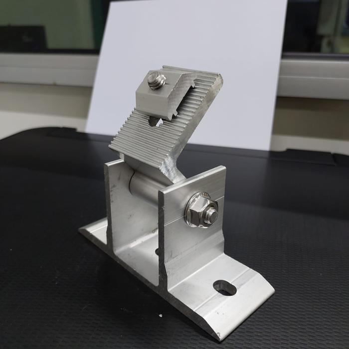 Jual Adjustable Front Leg Kit Mounting Solar PV Module Bracket Panel ...