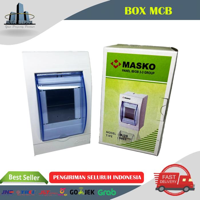 Jual Box MCB/ BOX PANEL 2 - 3 Group MASKO IB OB 9803 - Kota Balikpapan ...