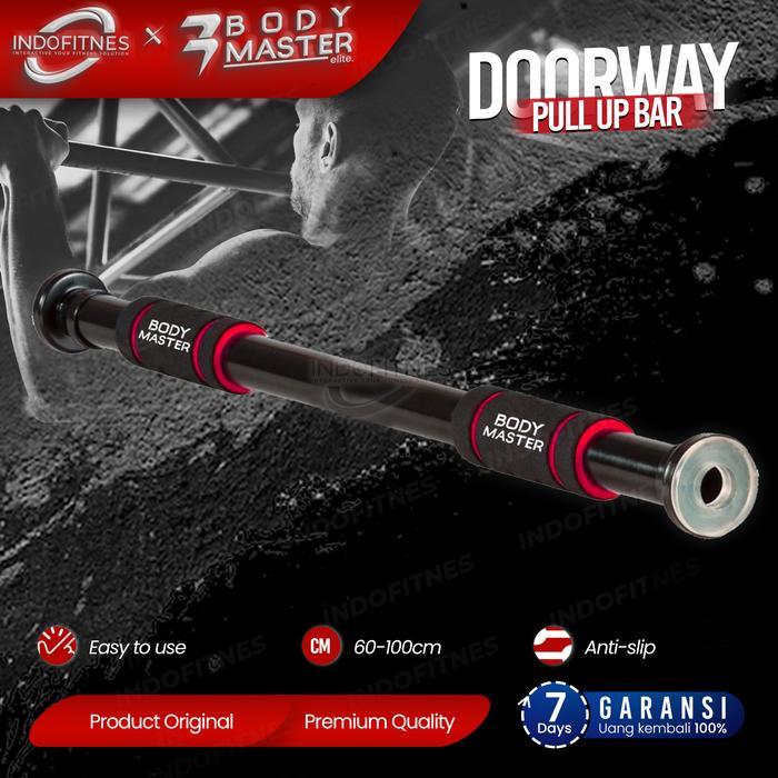 Promo BODYMASTER Door Chin Up - Pull Up Bar Pintu Gym Fitness - Kota ...