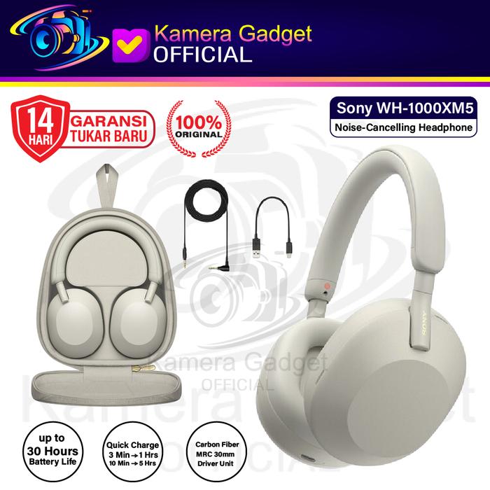 Promo Sony WH-1000XM5 / WH1000 XM5 Noise-Cancelling Headphones ...
