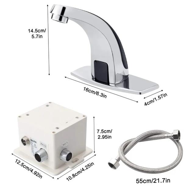 Jual Kran Sensor Kran Wastafel Sensor Body Besar Stenlis - Jakarta ...