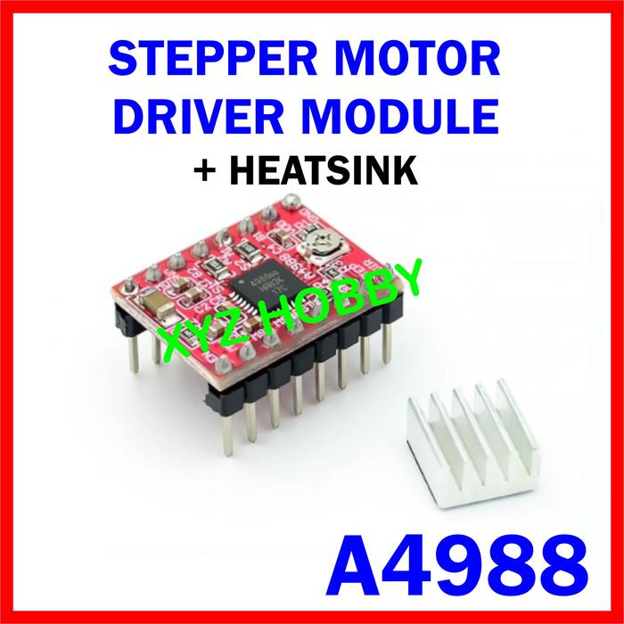 Jual A4988 Driver Stepper 3D Printer CNC Reprap Stepper Motor Driver A ...