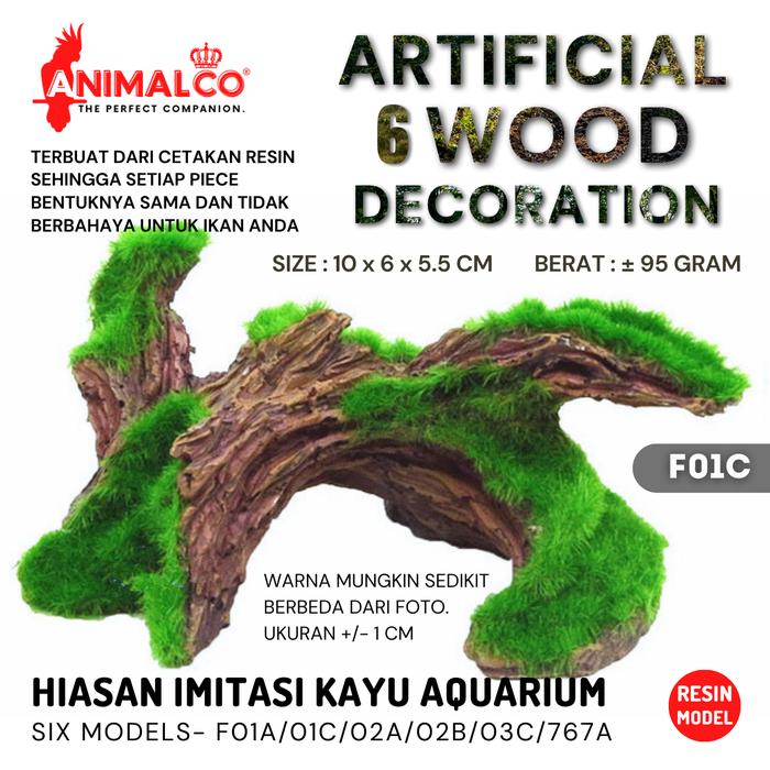 Jual KAYU IMITASI AQUASCAPE HIASAN DEKORASI AQUARIUM AKUARIUM TANAMAN ...