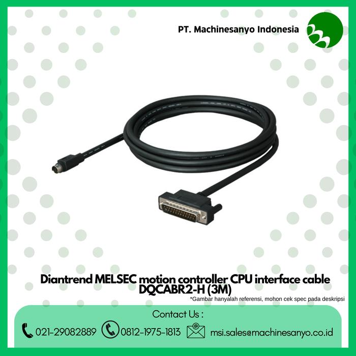 Jual Diantrend MELSEC motion controller CPU interface cable DQCABR2-H ...