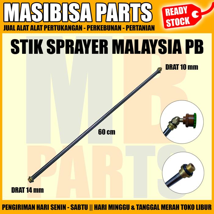 Jual Stik Sprayer manual Stick pb16 Malaysia pipa stik semprot 60cm - Jakarta Barat - MASIBISA ...