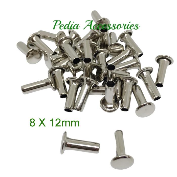 Jual Paku ring mekanik / paku RM paku binder Paku Rivet- 1 pak isi 100 ...