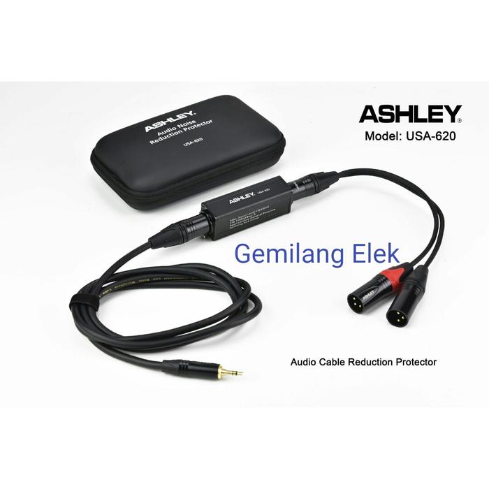 Jual Kabel Audio Reduction Protector ASHLEY USA 620 original 3.5mm To ...