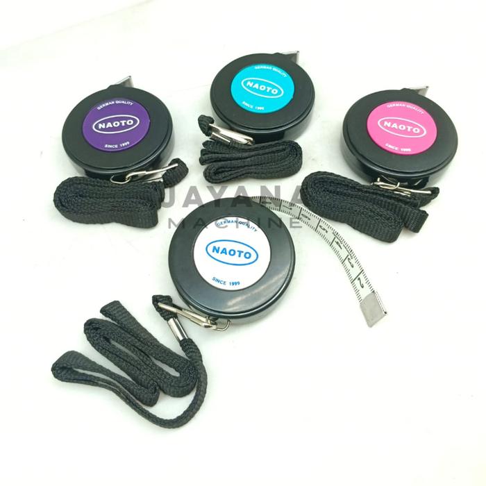 Jual Meteran Kain German Quality merk Naoto NT-A01 - Putih - Kota ...
