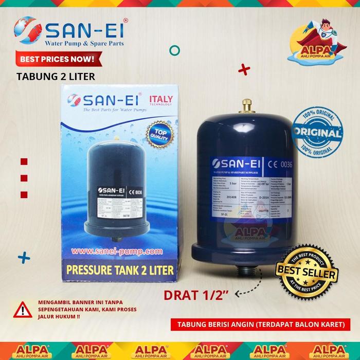 Jual Tangki / Tabung Angin Pressure Tank 2 Liter Merk SAN-EI - Kota ...