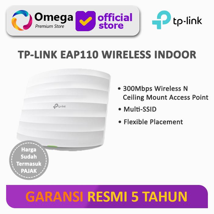 Promo TP-Link EAP110 300Mbps Wireless N Ceiling Mount Access Point ...