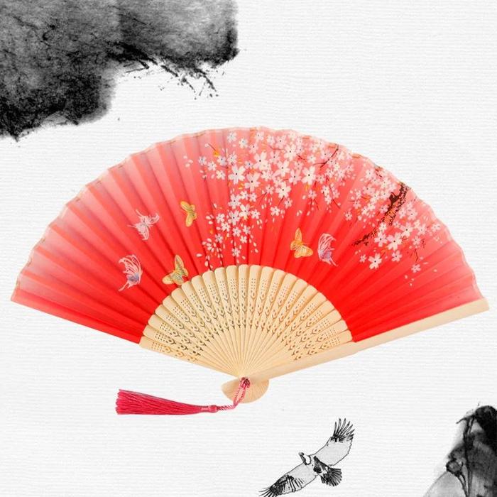 Jual Kipas Lipat Tangan Jepang Kipas China Tradisional Untuk Tari ...