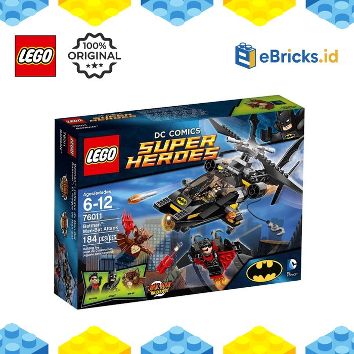Lego Batman Man Bat Attack LEGO DC Comics Super Heroes 76011 Batman: