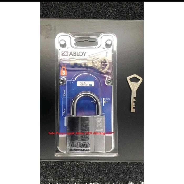 Jual Gembok Abloy padlock type Classic PL330C/25 - Jakarta Utara ...