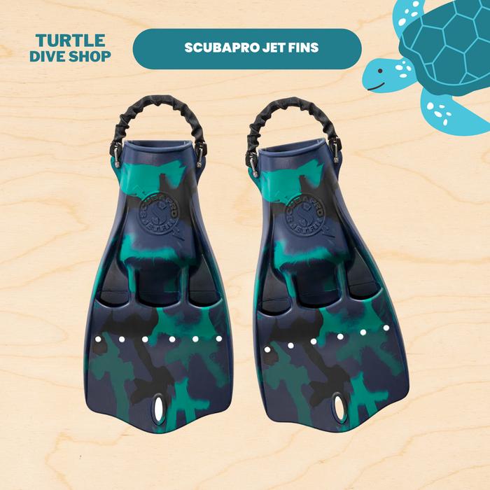 Jual Scubapro Jet Fin Camo Fins Scuba Diving - Kaki Katak Selam - DARK ...