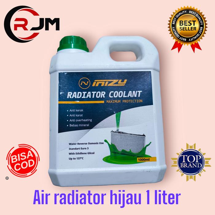 Jual AIR RADIATOR HIJAU 1 LITER INIZU AIR RADIATOR 1 LITER HIJAU MOTOR ...