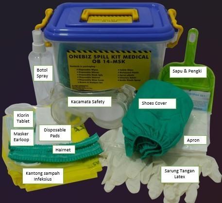 Jual Spill Kit infeksius APD Rumah sakit infeksius APD Klinik ...