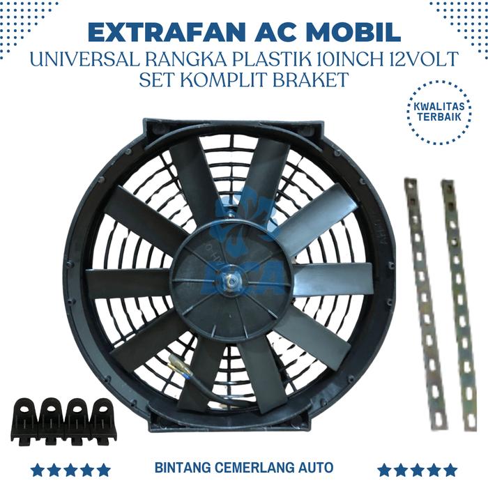 Jual EXTRA FAN KONDENSOR AC Mobil Universal Rangka Plastik Komplit ...
