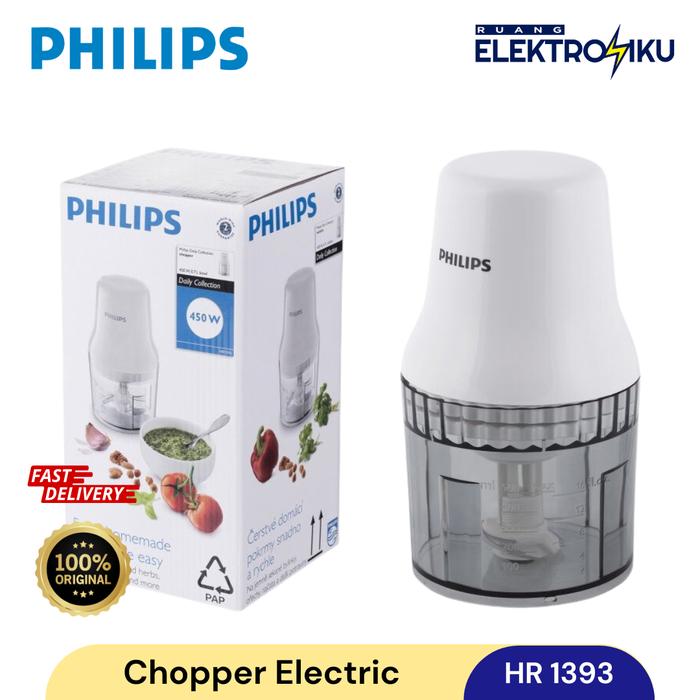 Jual Chopper Electric Philips 700 ml HR 1393 | Penghalus Elektrik ...