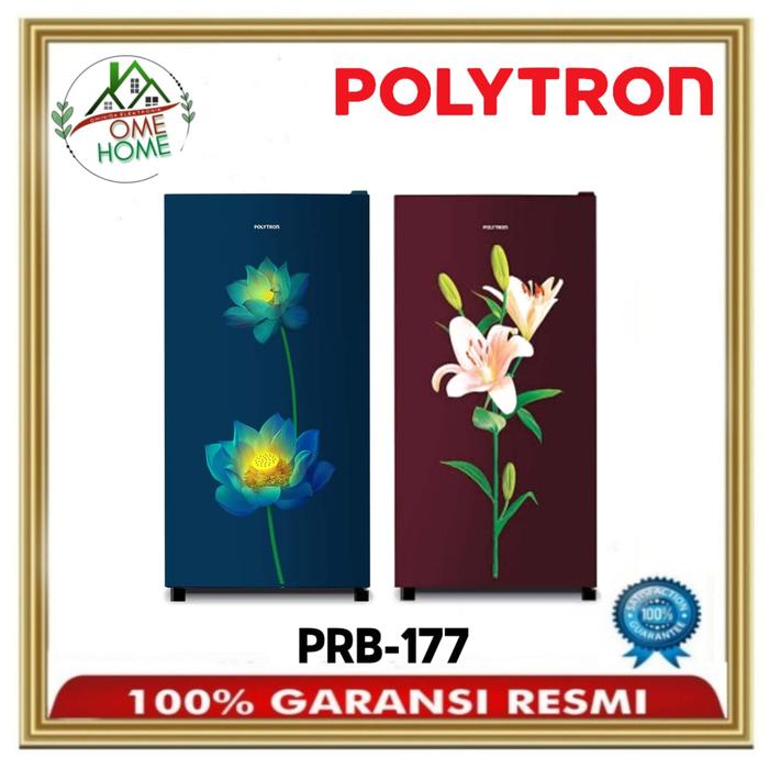 Jual KULKAS 1 PINTU POLYTRON PRB 177 LB PRB177 PRB-177 POLITRON LEMARI ...