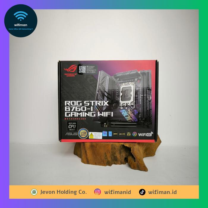 Jual ASUS ROG STRIX B760-I Gaming WiFi LGA1700 Motherboard Mobo Intel B760i - Jakarta Barat ...