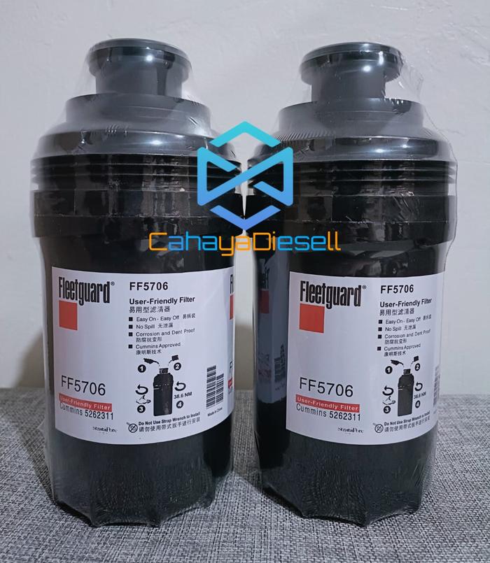 Jual Fuel Filter FF5706 / FF 5706 / Cummins 5262311 - Jakarta Utara ...