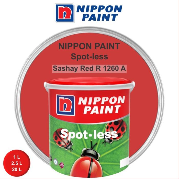 Jual CAT TEMBOK NIPPON PAINT - R 1260A SASHAY RED/MERAH AYAM JAGO ...