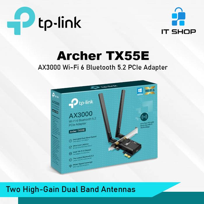 Jual Tp-link Archer Tx55e Wi-fi 6 Pcie Adapter Di Seller Velvet Store ...