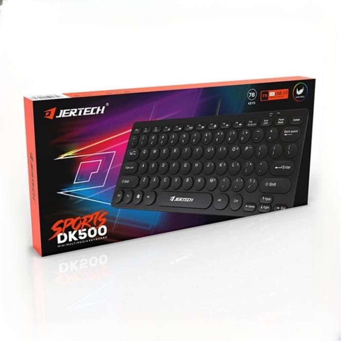 Jual Jertech Keyboard Mini Multimedia USB Sports DK500 - Kota Surabaya ...