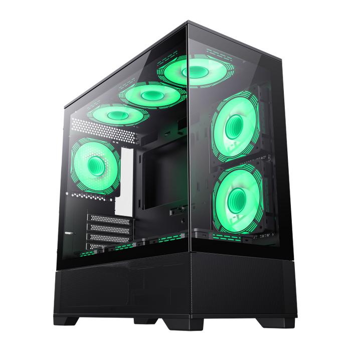 Jual Gamemax Vista Mb Black | Casing Pc Micro Atx | Cpu Pc Case Gaming ...