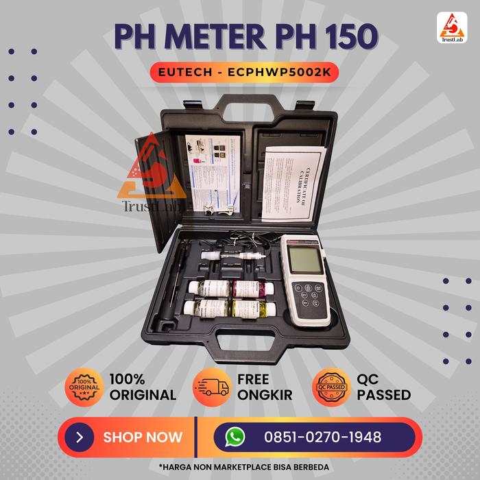 Jual PH Meter Eutech PH 150 Eutech ECPHWP15002K | PH Meter Eutech PH150 ...