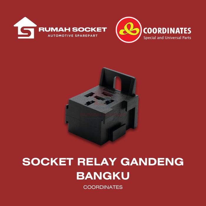Jual SOKET RELAY GANDENG / BANGKU / RUMAH SOCKET SKUN 5 KAKI ...