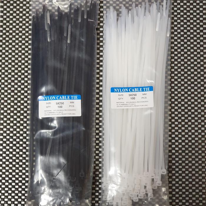 Jual Kabel Ties 25 cm / cable tie kabel tis 5 x 250 mm - Jakarta Barat - mega gemilang glodok ...