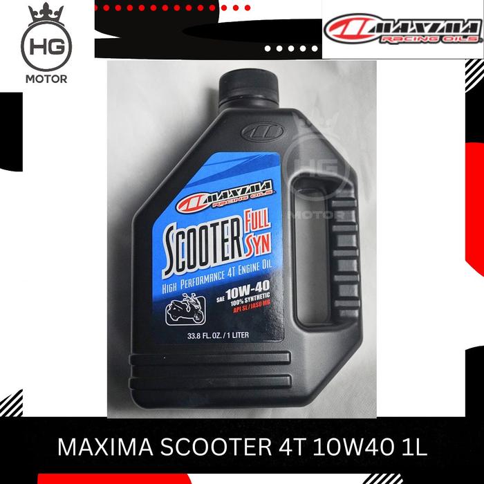 Jual OLI MOTOR MAXIMA SCOOTER 4T 10W40 1L Untuk Motor Matic - Kab ...
